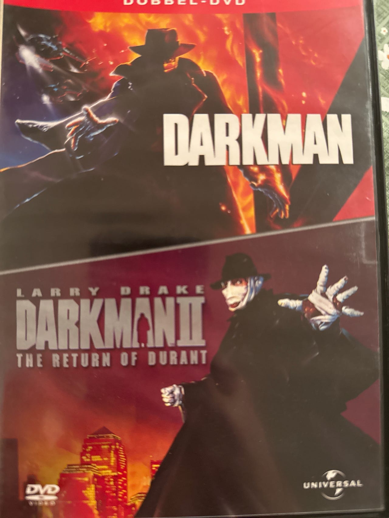 Darkman og Darkman 2 (Norsk tekst) DVD | FINN-torget