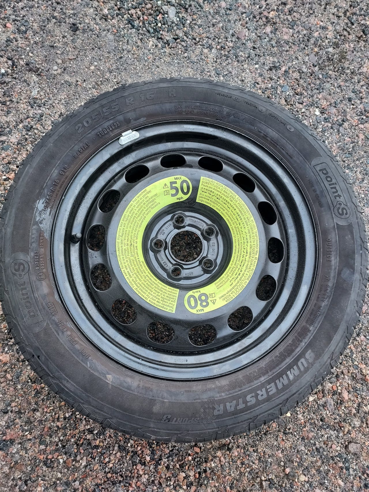 1stk +1stk reservehjull 1stk 5x100 ET 35,senterhull 67,1 | FINN-torget