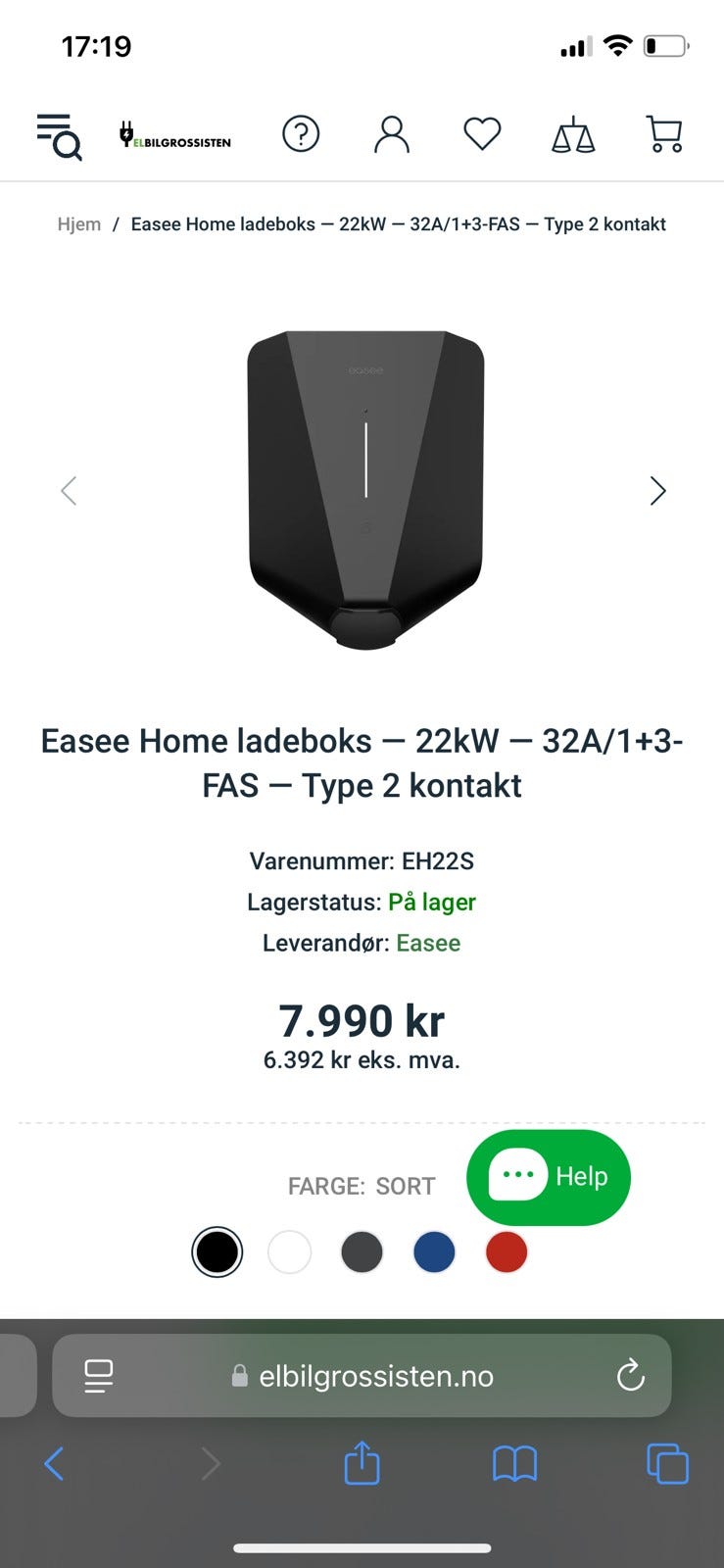 Easee elbil lader | FINN-torget