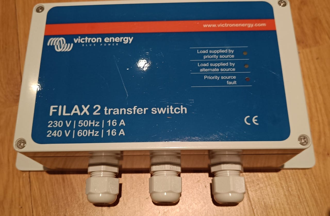 Victron Filax 2 Transfer switch | FINN-torget