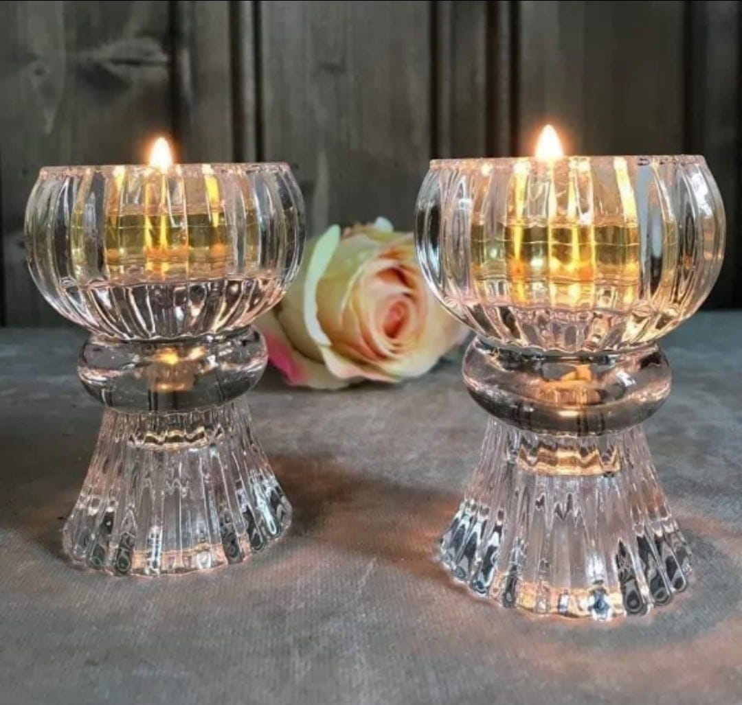 Telysholdere 2 stk | FINN-torget