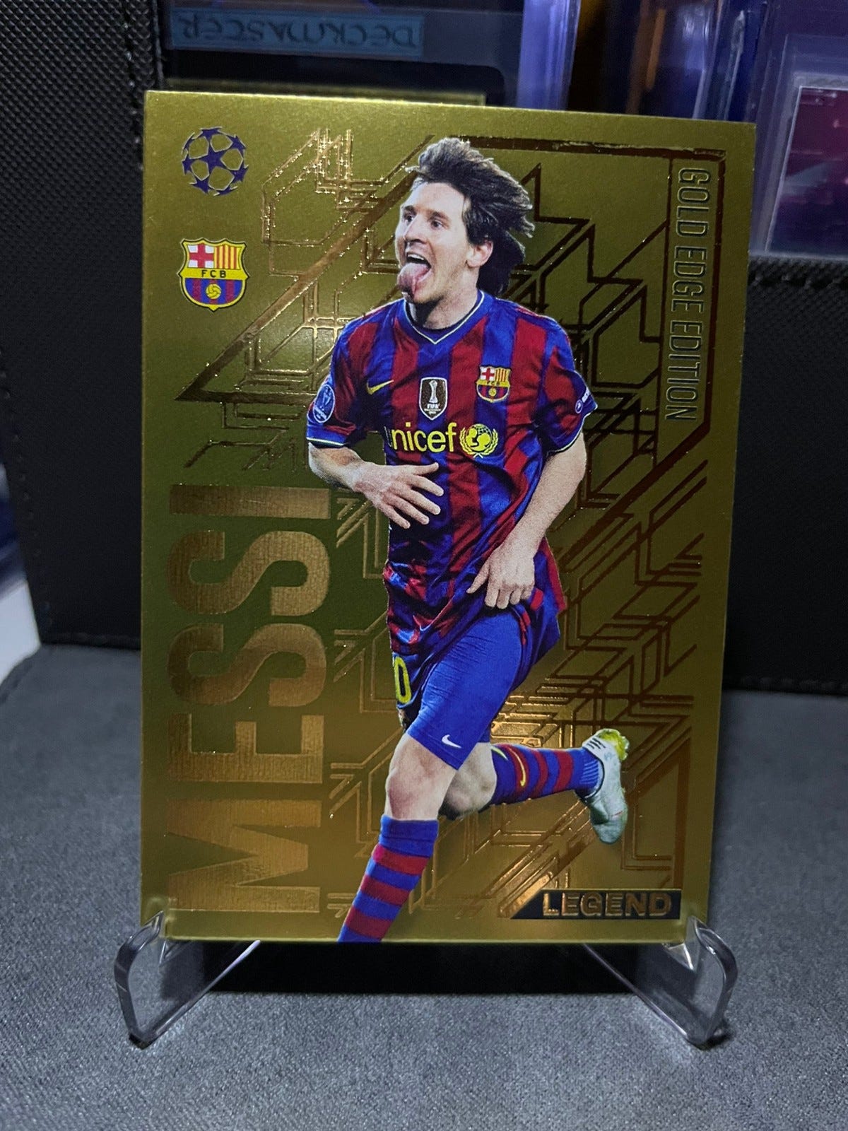 Lionel Messi - Gold Edge Edition Legend - Topps Match Attax 2024 | FINN ...
