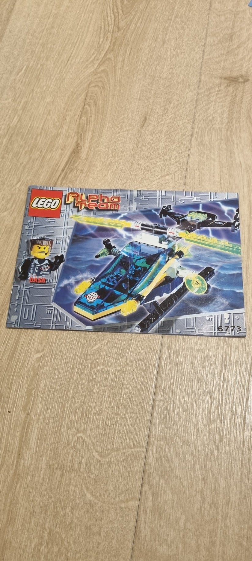 Lego Alpha Team Helicopter 6773 | FINN-torget