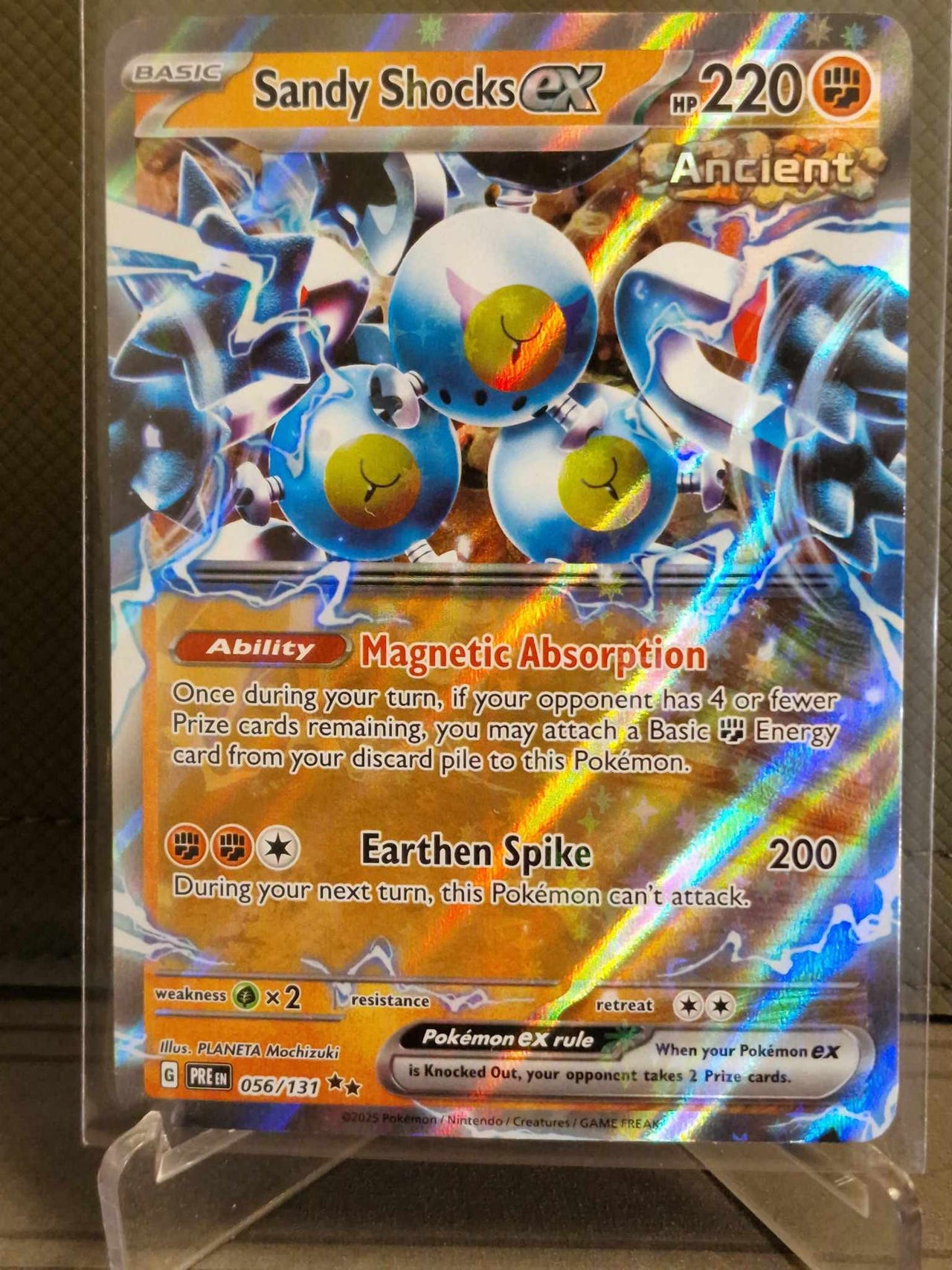 Sandy Shocks Ex #56 - Pokemon Prismatic Evolutions | FINN-torget