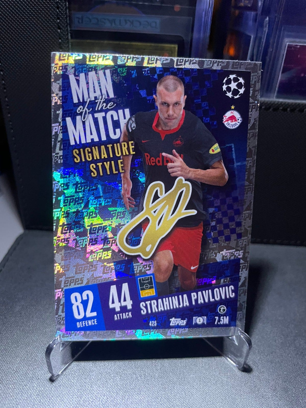 Strahinja Pavlovic - MotM Signature Style - Topps Match Attax 2023 ...