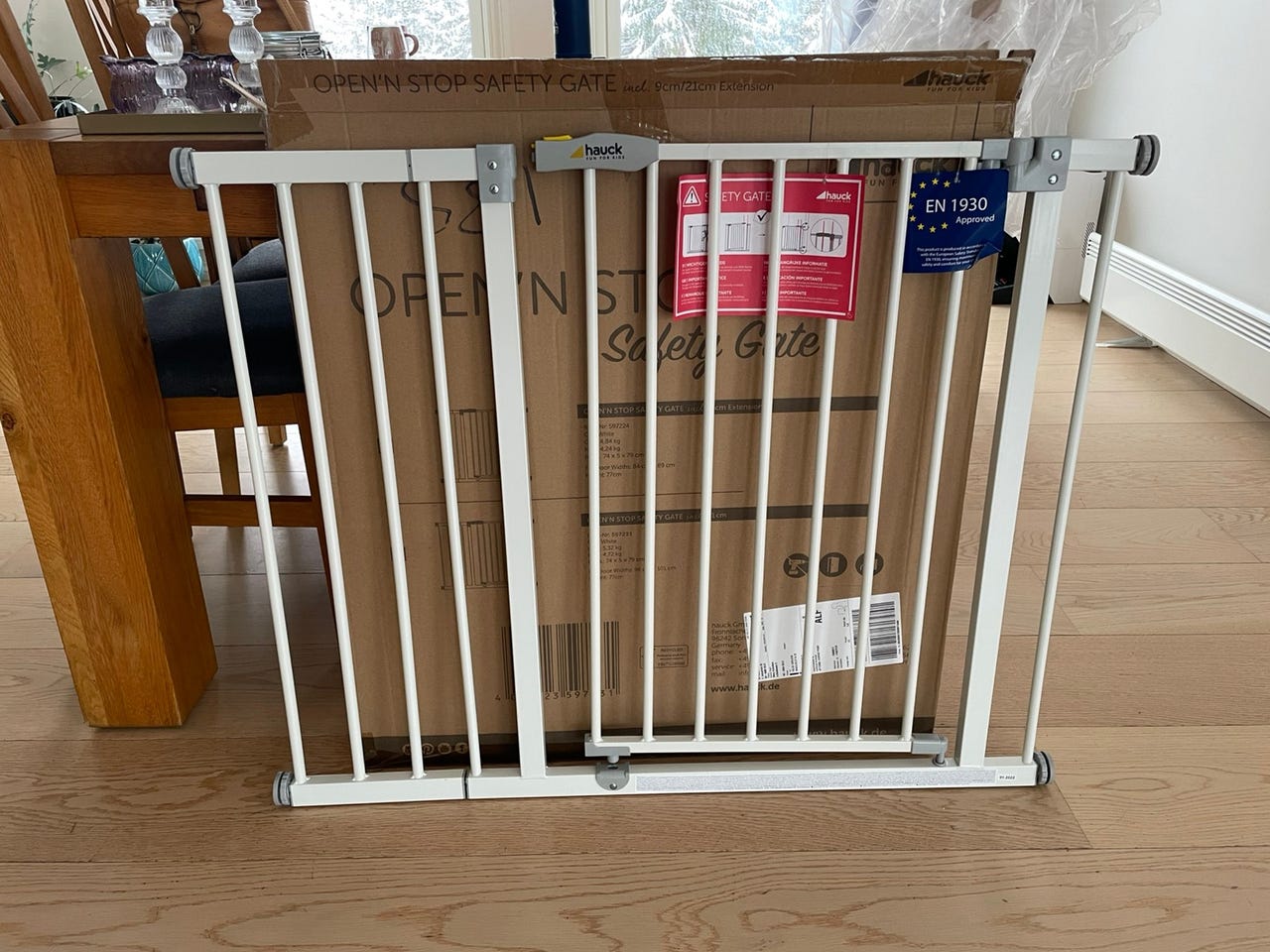 Trappegrind, spenngrind, Hauck open’n stop | FINN-torget