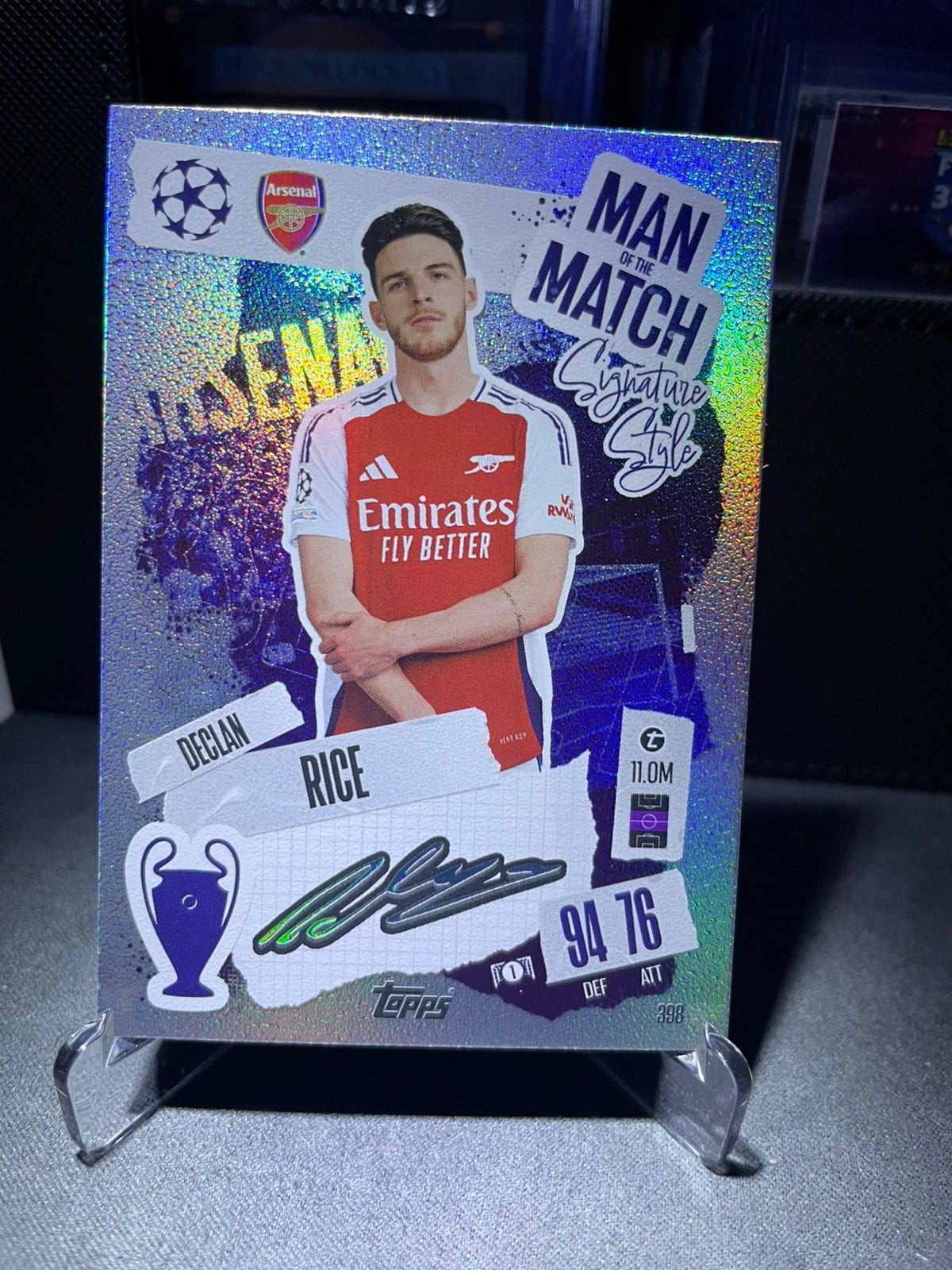 Declan Rice - MotM Signature Style - Topps Match Attax 2024 | FINN-torget