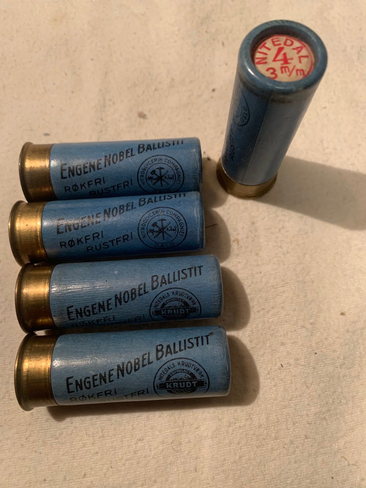 5 stk engene kal 12 hagl nr 4 | FINN-torget