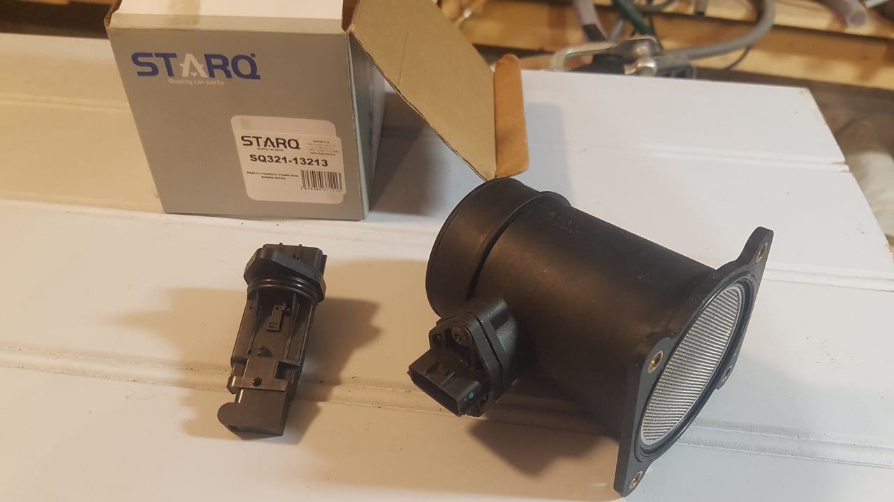 Maf sensor x 2 sensor med rør. Passer y61 patrol. | FINN-torget