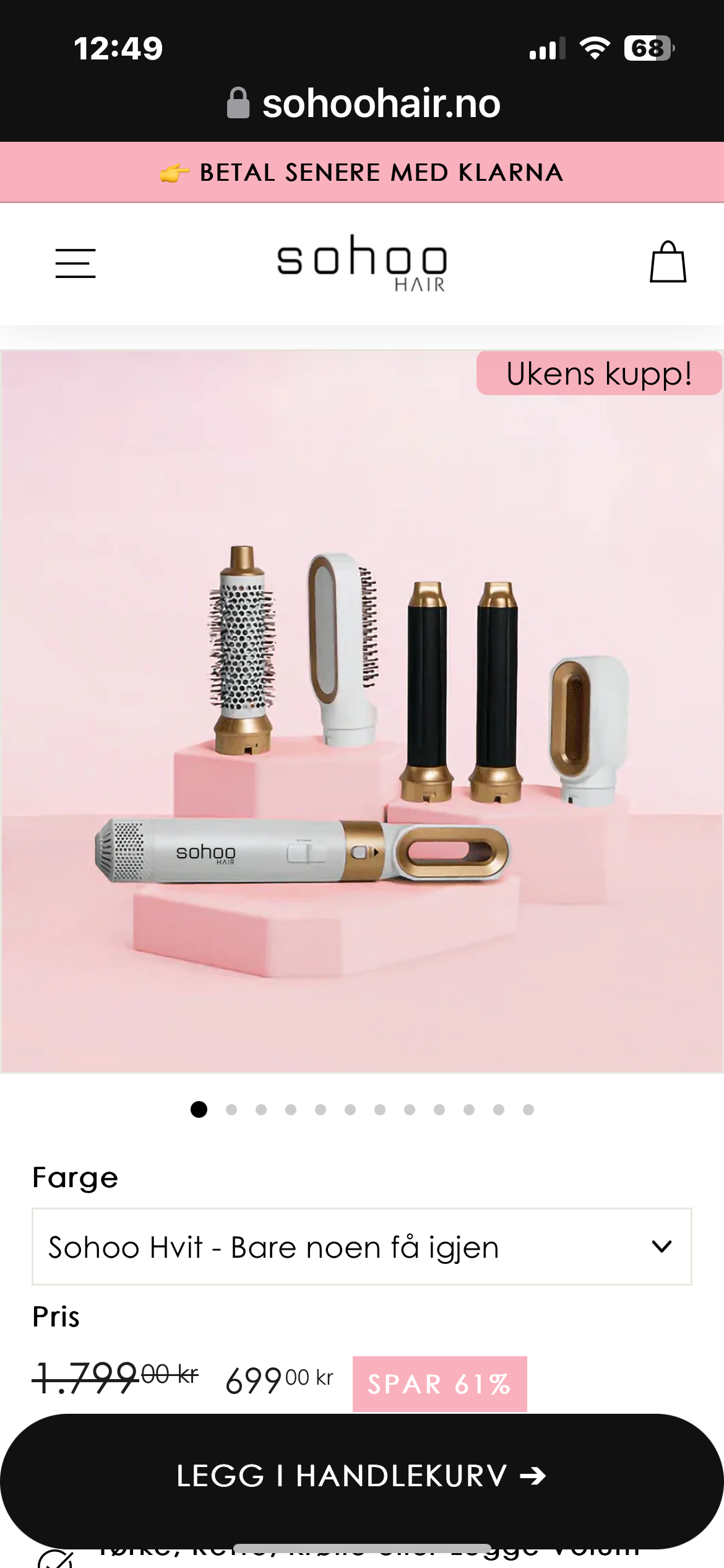 Sohoo hairstyler pro hårverktøy | FINN-torget