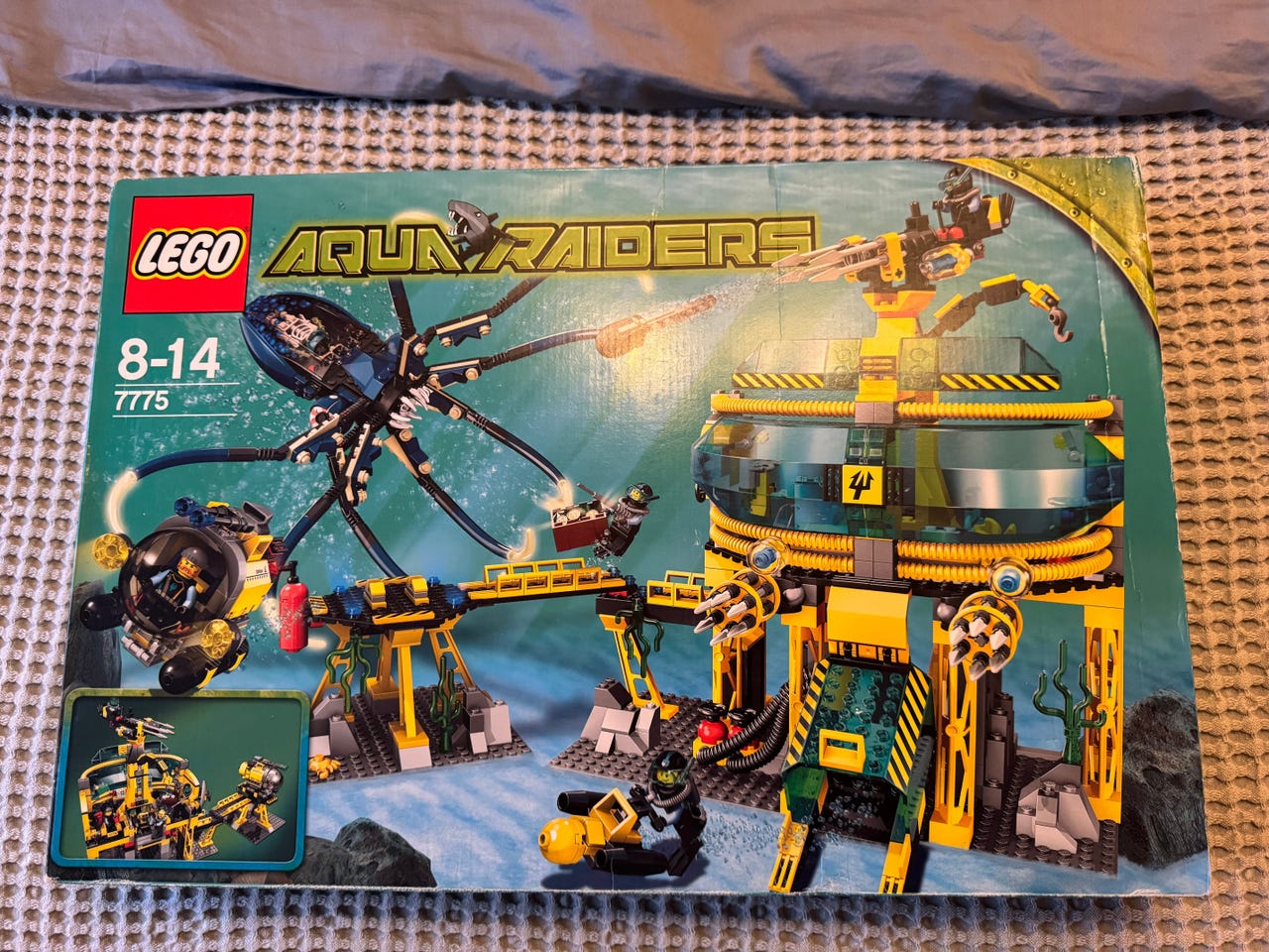 Sjelden! Lego 7775 Aquaraiders Aquabase Invasion (2007) - helt ny i ...