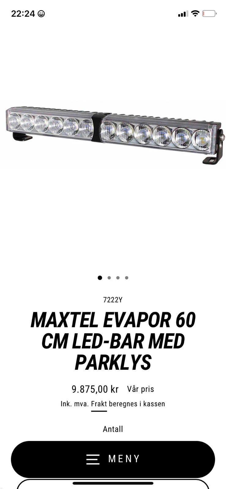 Maxtel led bar Godkjent Ny!! | FINN-torget