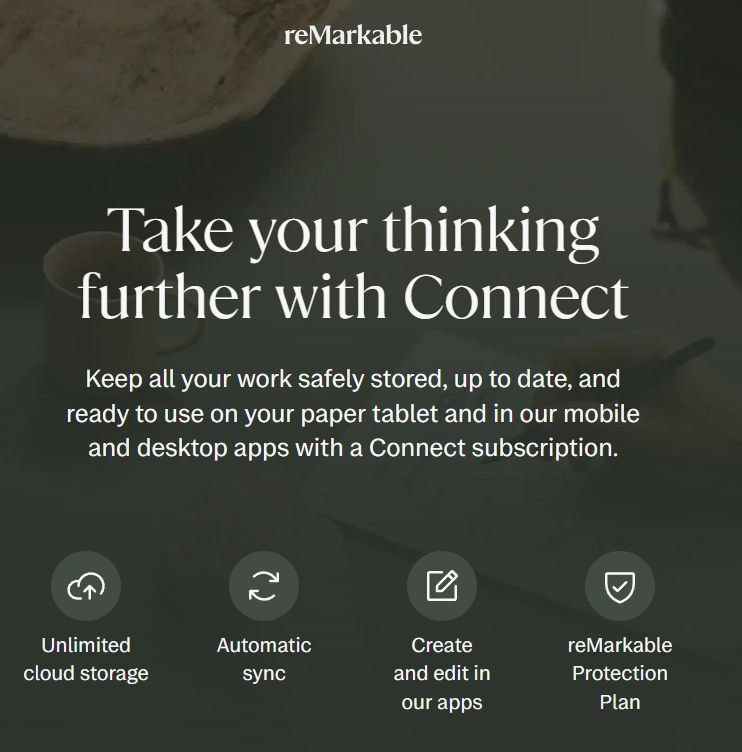 ReMarkable Connect abonnement | FINN-torget