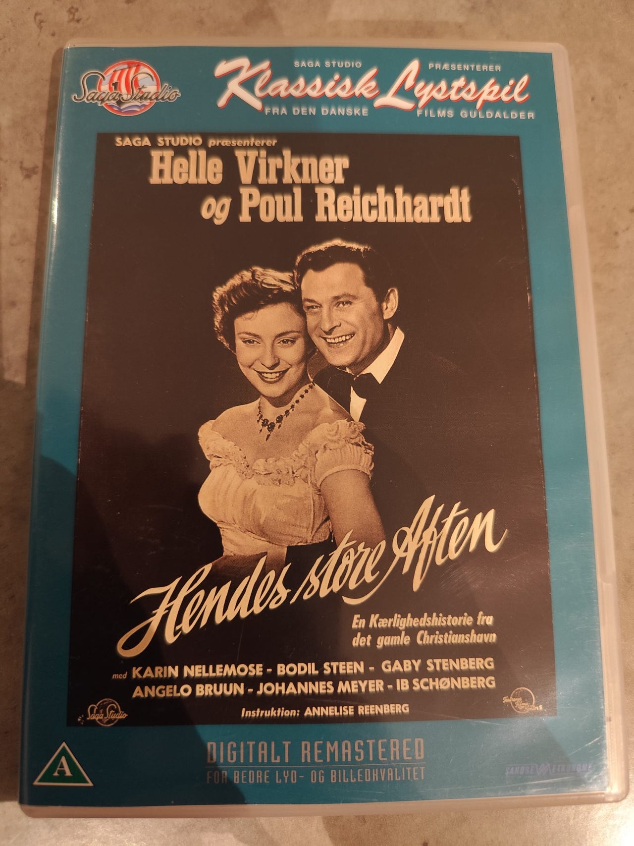 Hendes Store Aften ( DVD) Dansk Film - 1954 | FINN-torget