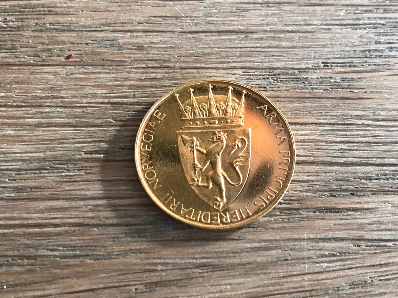 Liten Gullmynt Sonja og Harald | FINN-torget