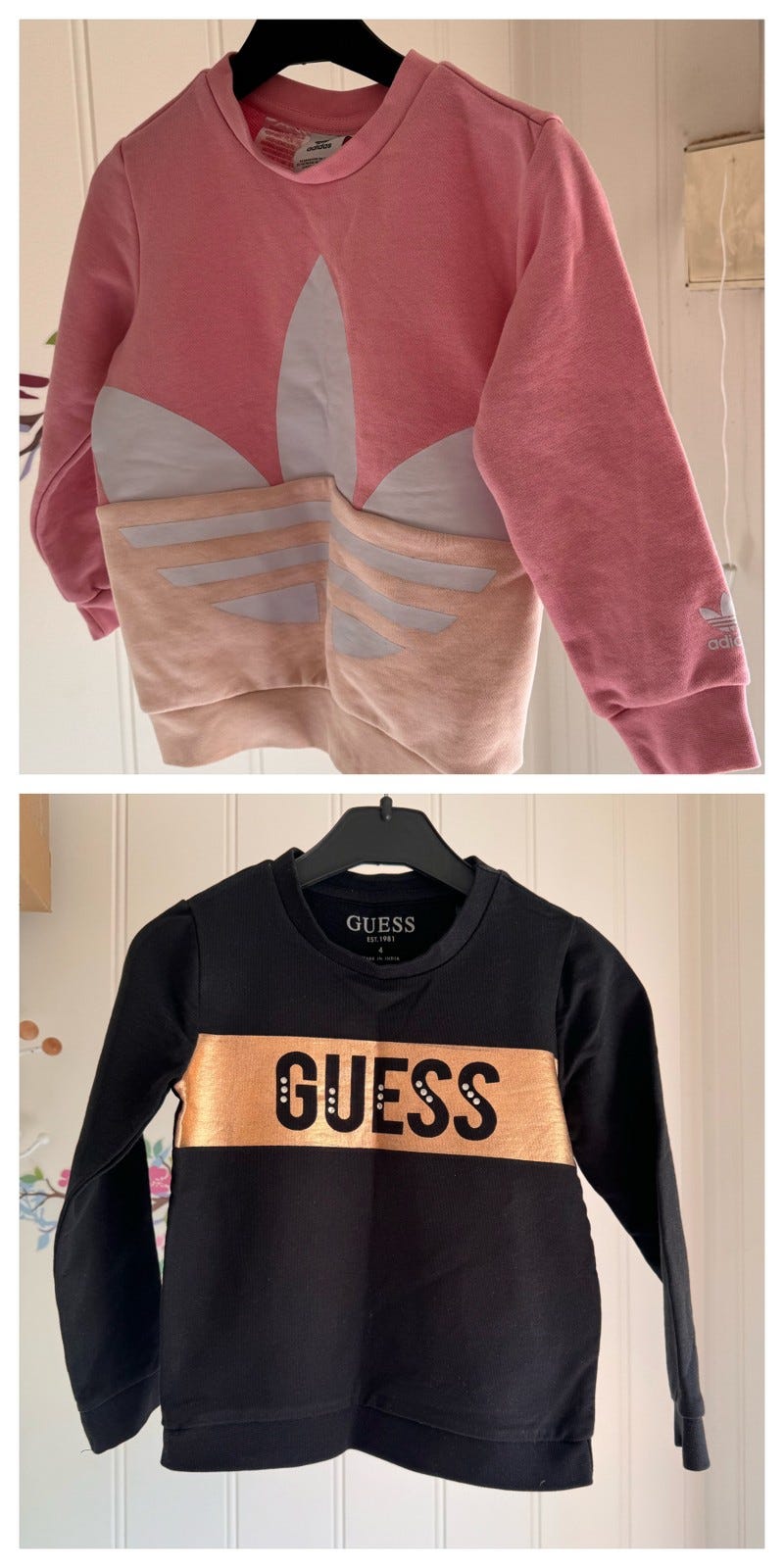 Guess & Adidas Gensere for jenter | FINN-torget