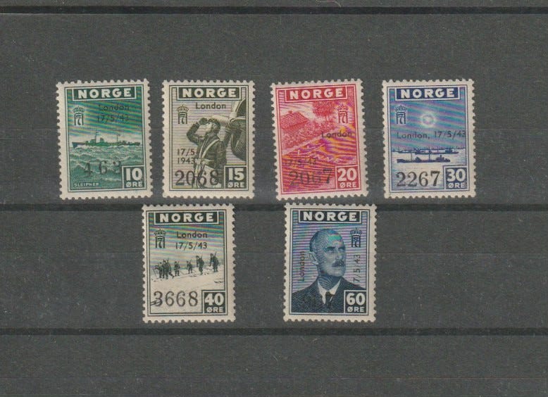 Overtrykk "London" 17/5/43 | FINN-torget