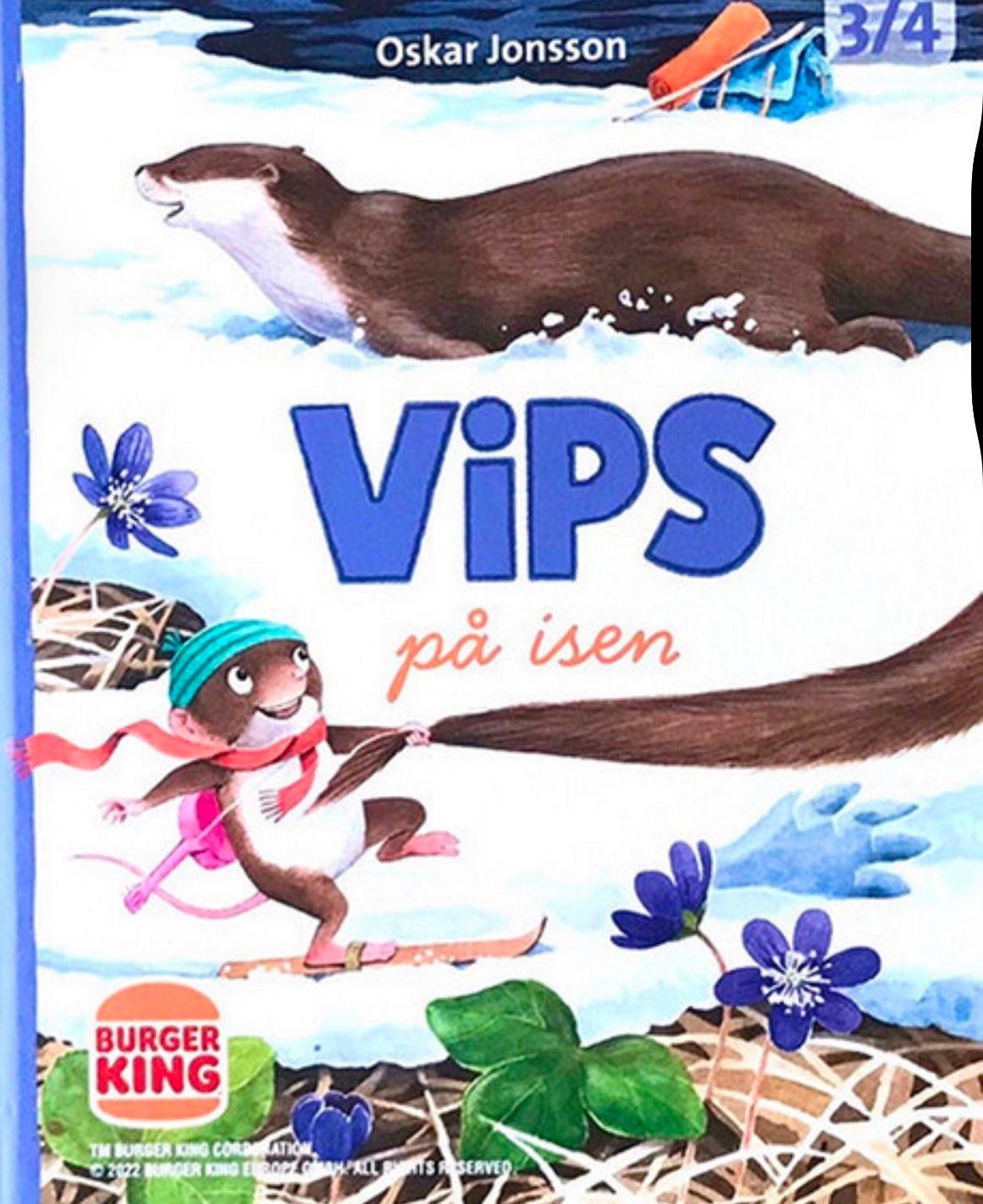 Vips på isen. 3-6 år. Miniformat. Barnebøker Oskar Jonsson | FINN-torget