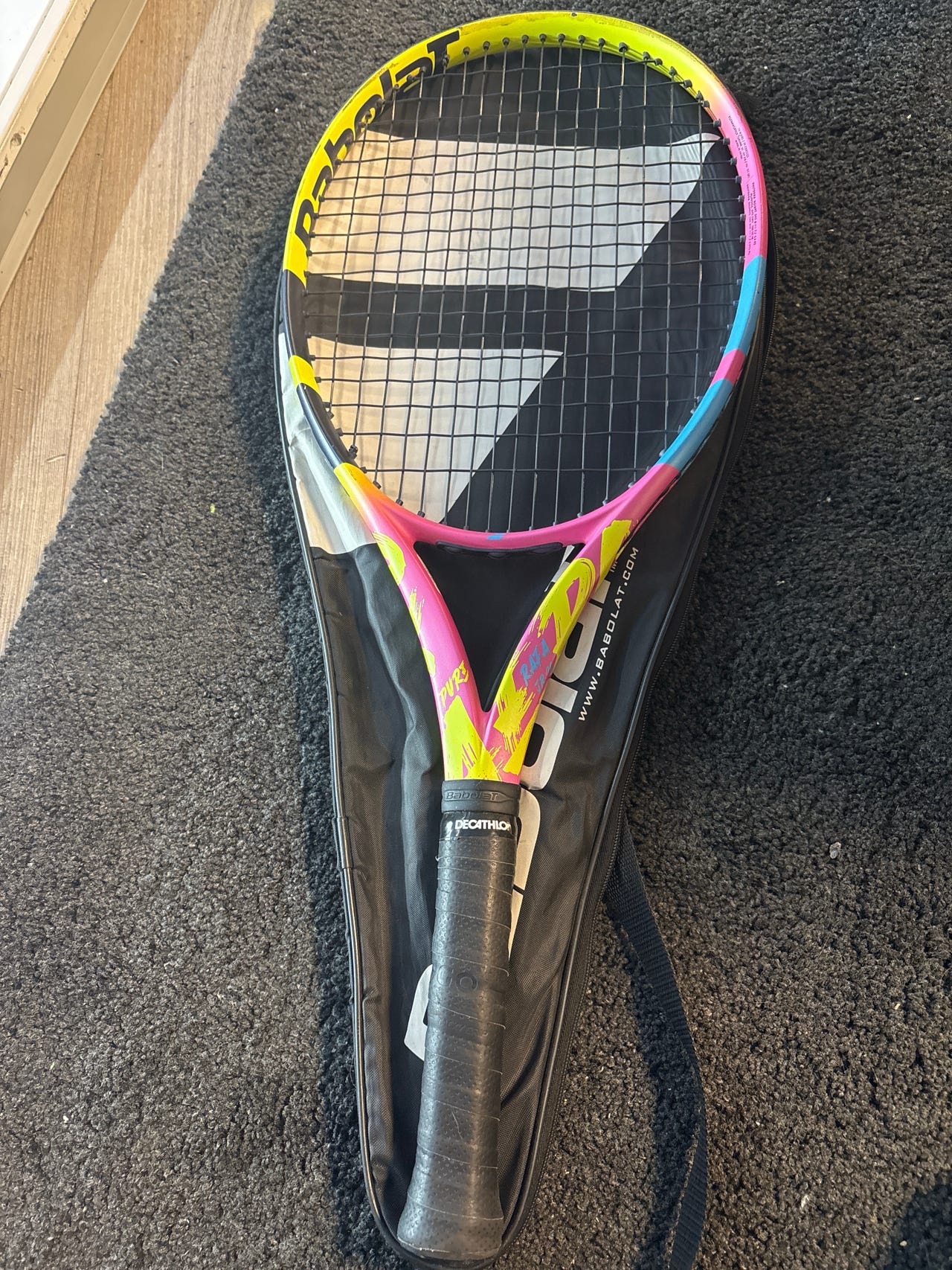 Tennis racket babolat size 26 pure rafa weight 245 gram | FINN-torget