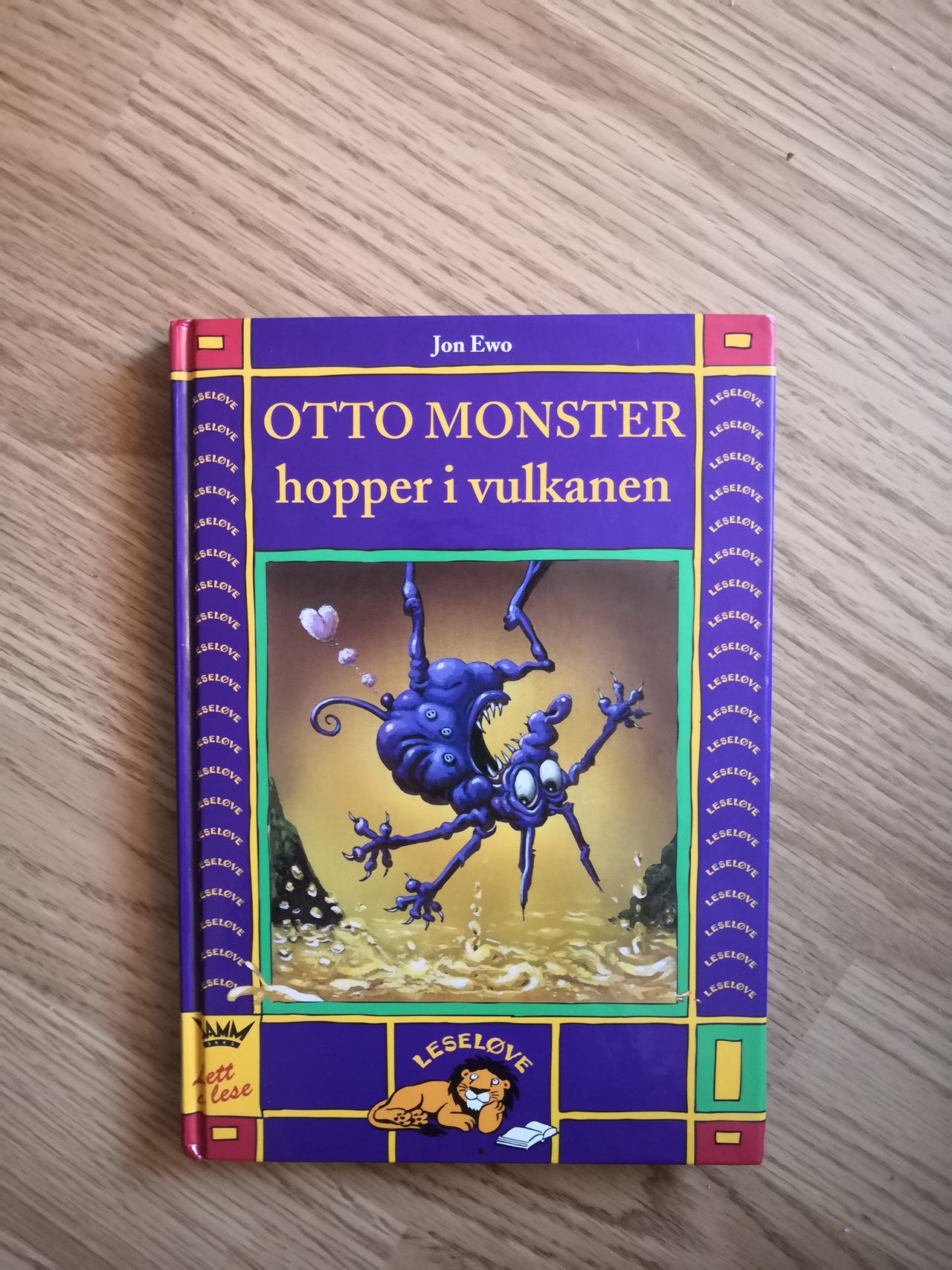 Barnebok - Otto monster hopper i vulkanen | FINN-torget