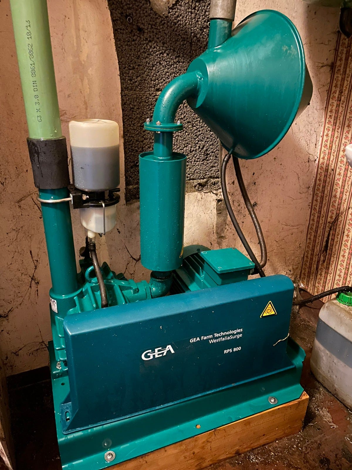 Westfalia vakumpumpe GEA Rps 800 | FINN-torget