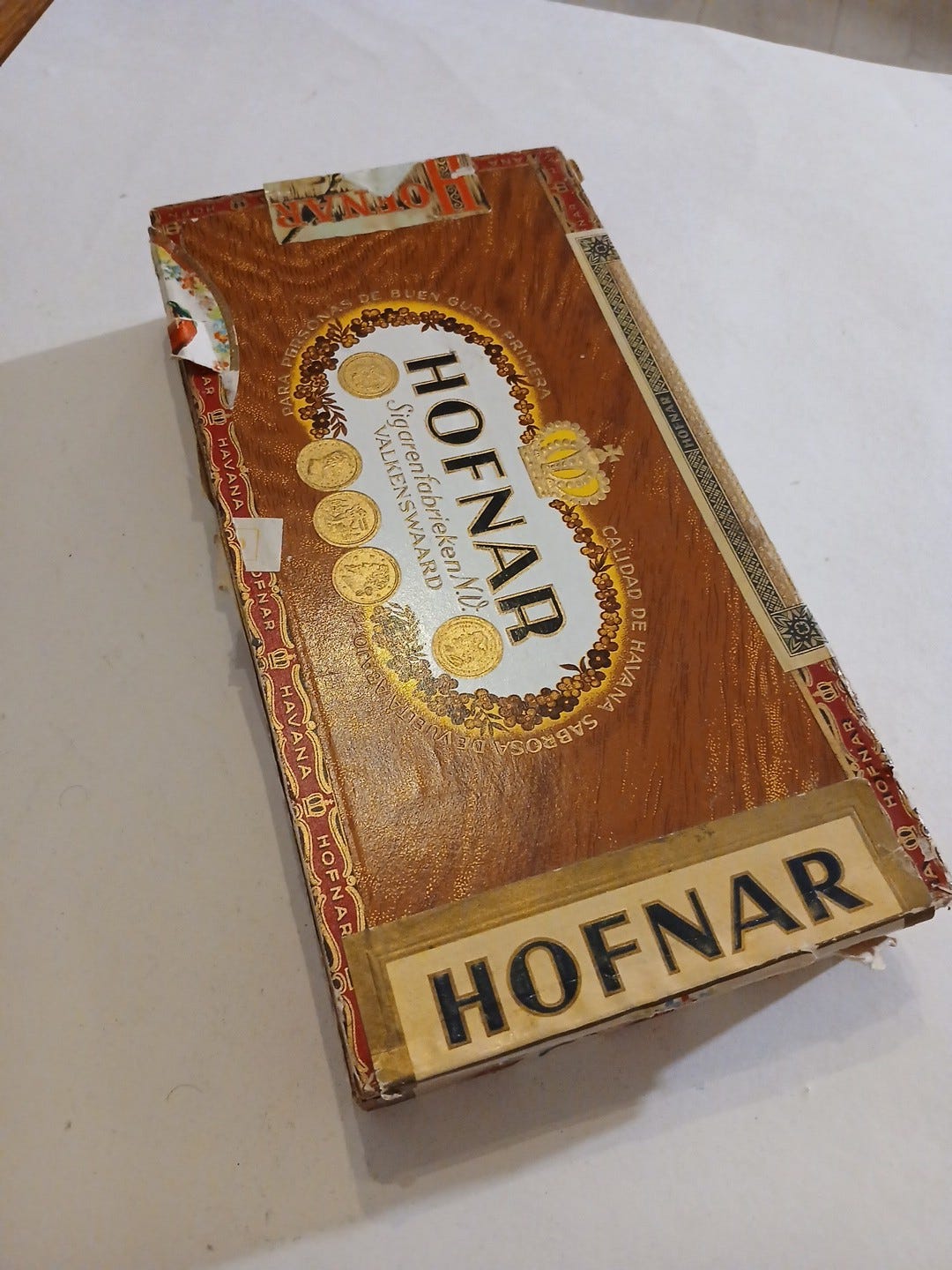 Vintage Hofnar Cigar Boks | FINN-torget