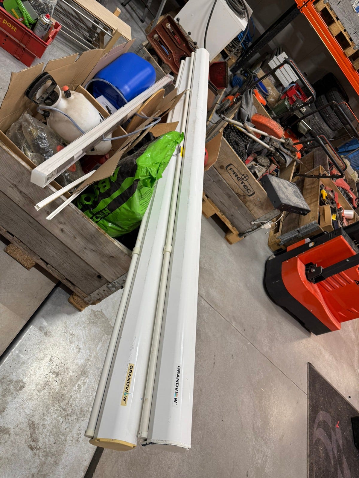 Grandview lerret selges rimelig. 250cm bredde | FINN-torget