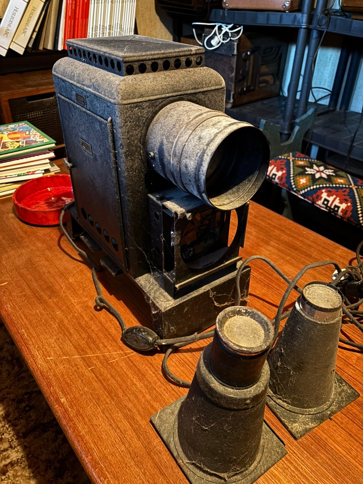 Balloptikon/Episkop fra BAUSCH & LOMB OPTICAL (Projector/Lysbilde app ...