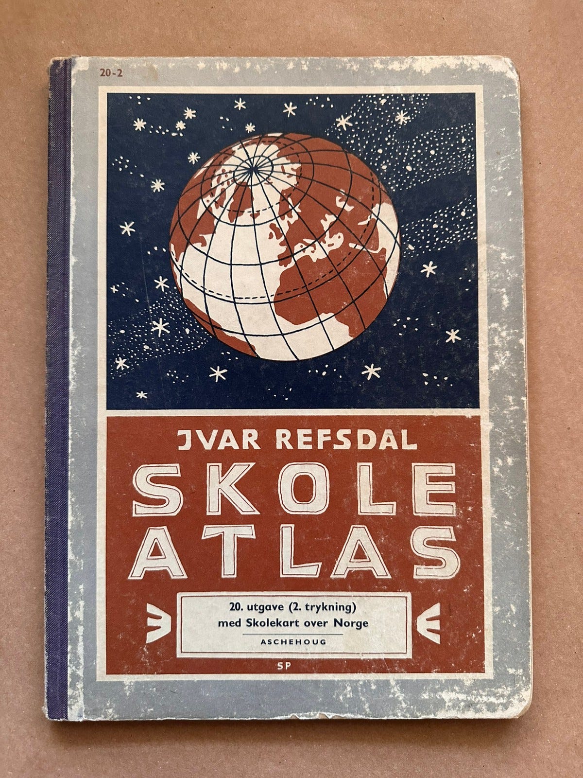 SKOLE ATLAS / Ivar Refsdal / 1968 | FINN-torget