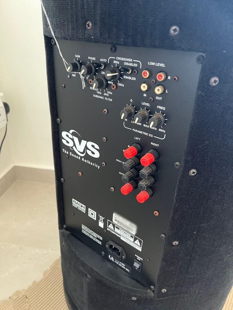 SVS PC12-Plus forsterker ønskes kjøpt | FINN-torget