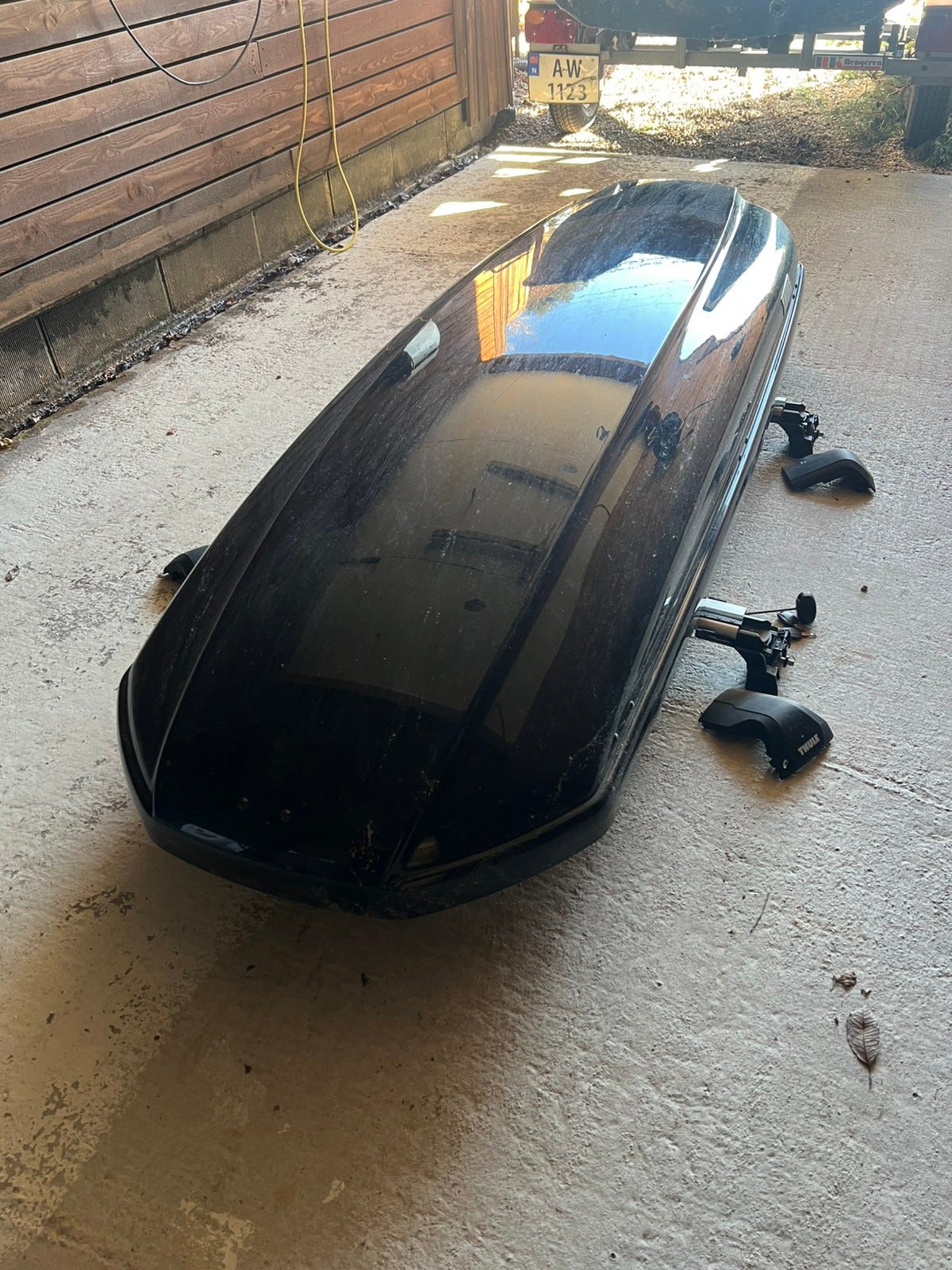 Thule takboks med Thule wingbar edge 91936 | FINN-torget