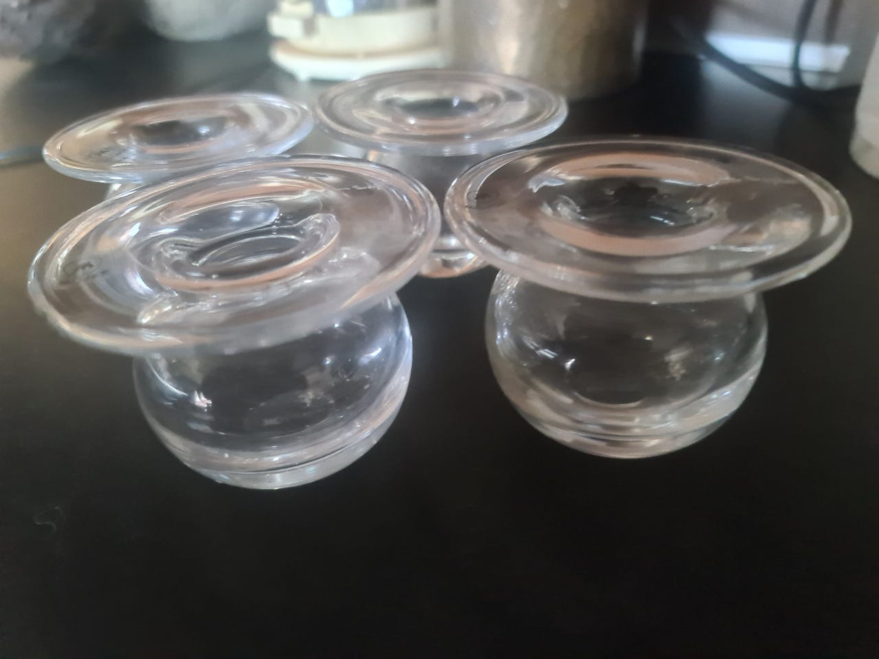 4 stk boblen mini vaser finn schøll | FINN-torget