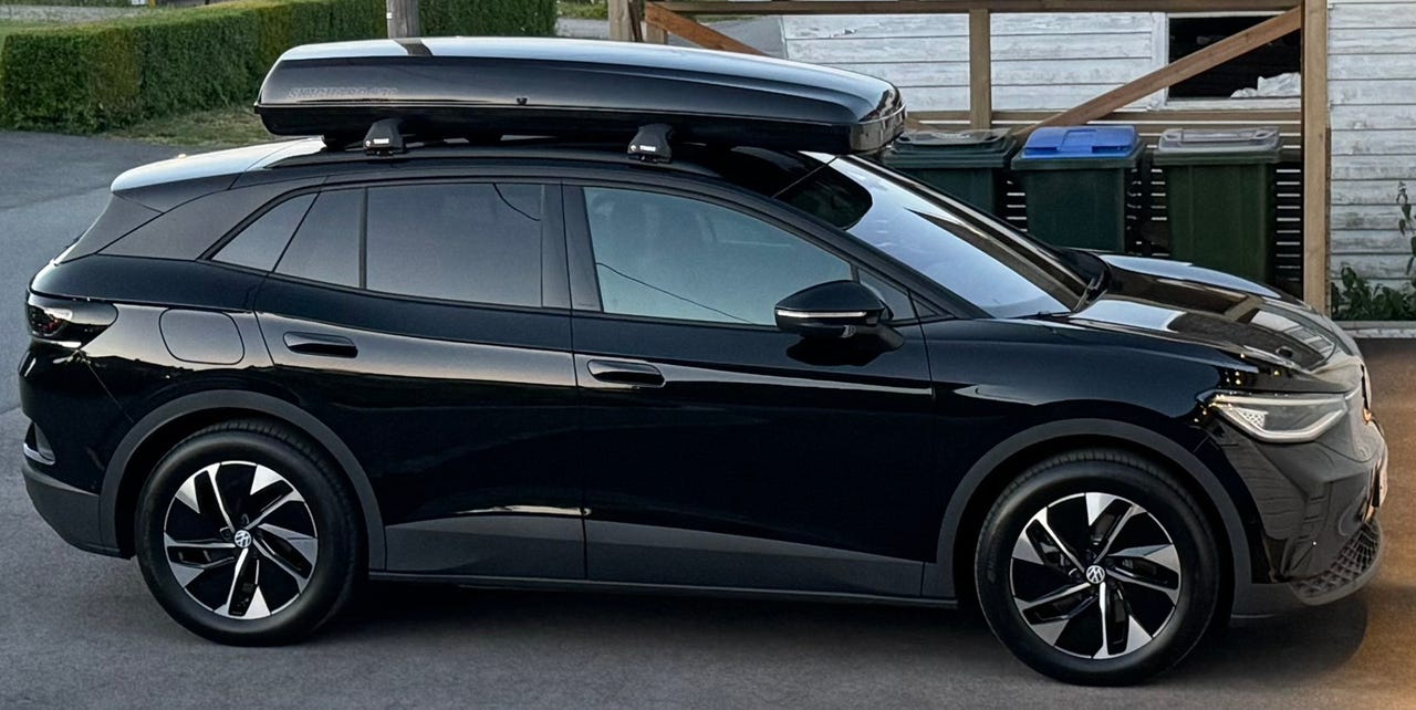 Skiguard 830T skiboks med Thule Wingbar Edge Black (tilpasset VW ID4) | FINN-torget