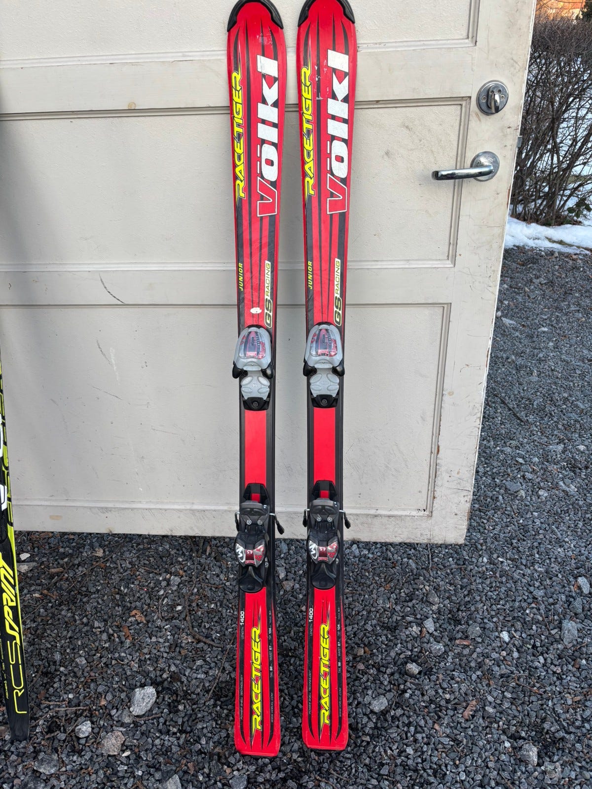 Volkl Racetiger slalåmski 140 med Markerbinding | FINN-torget