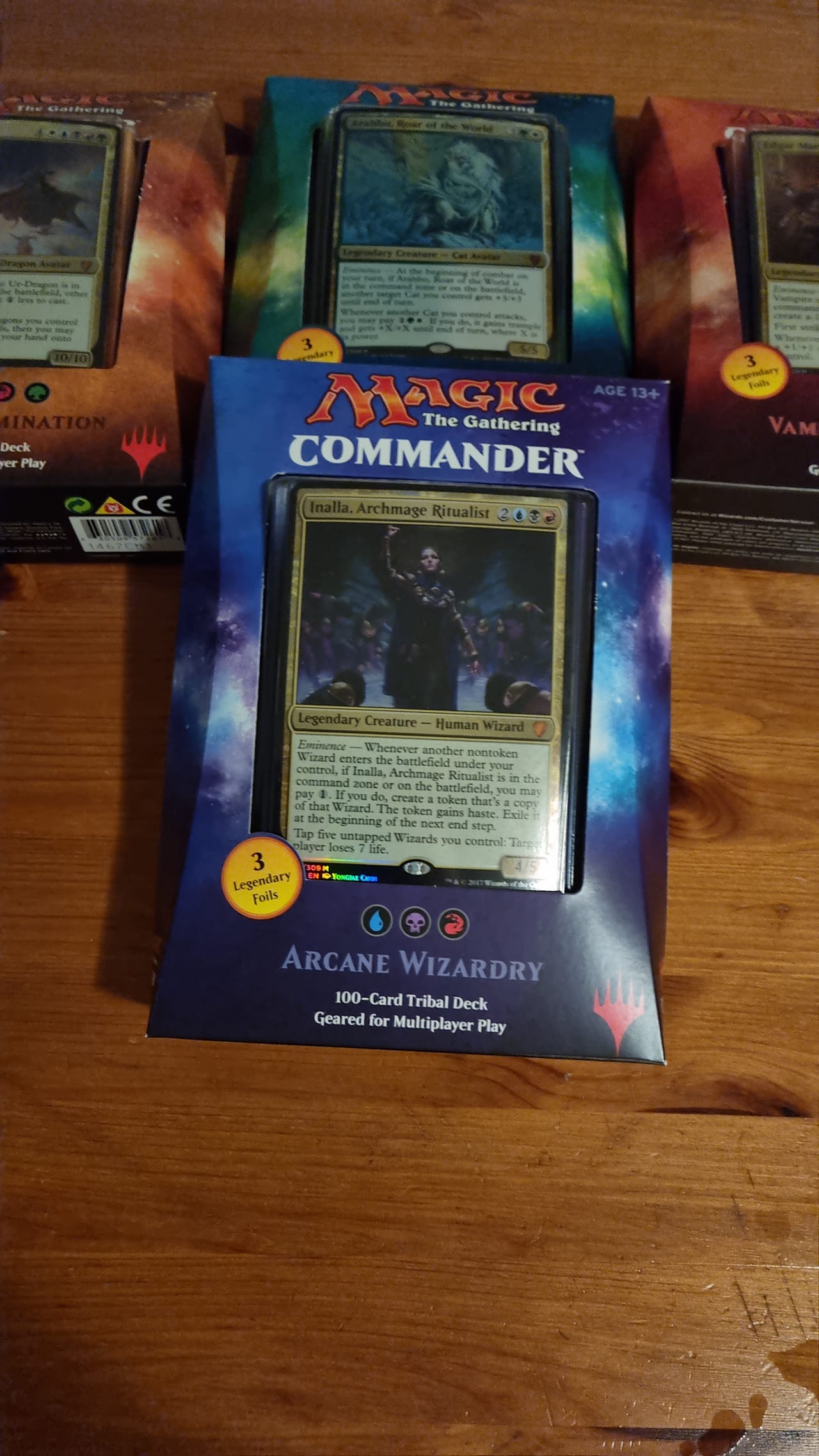MtG Commander 2017 - Arcane Wizardry Deck (Uåpnet) | FINN-torget