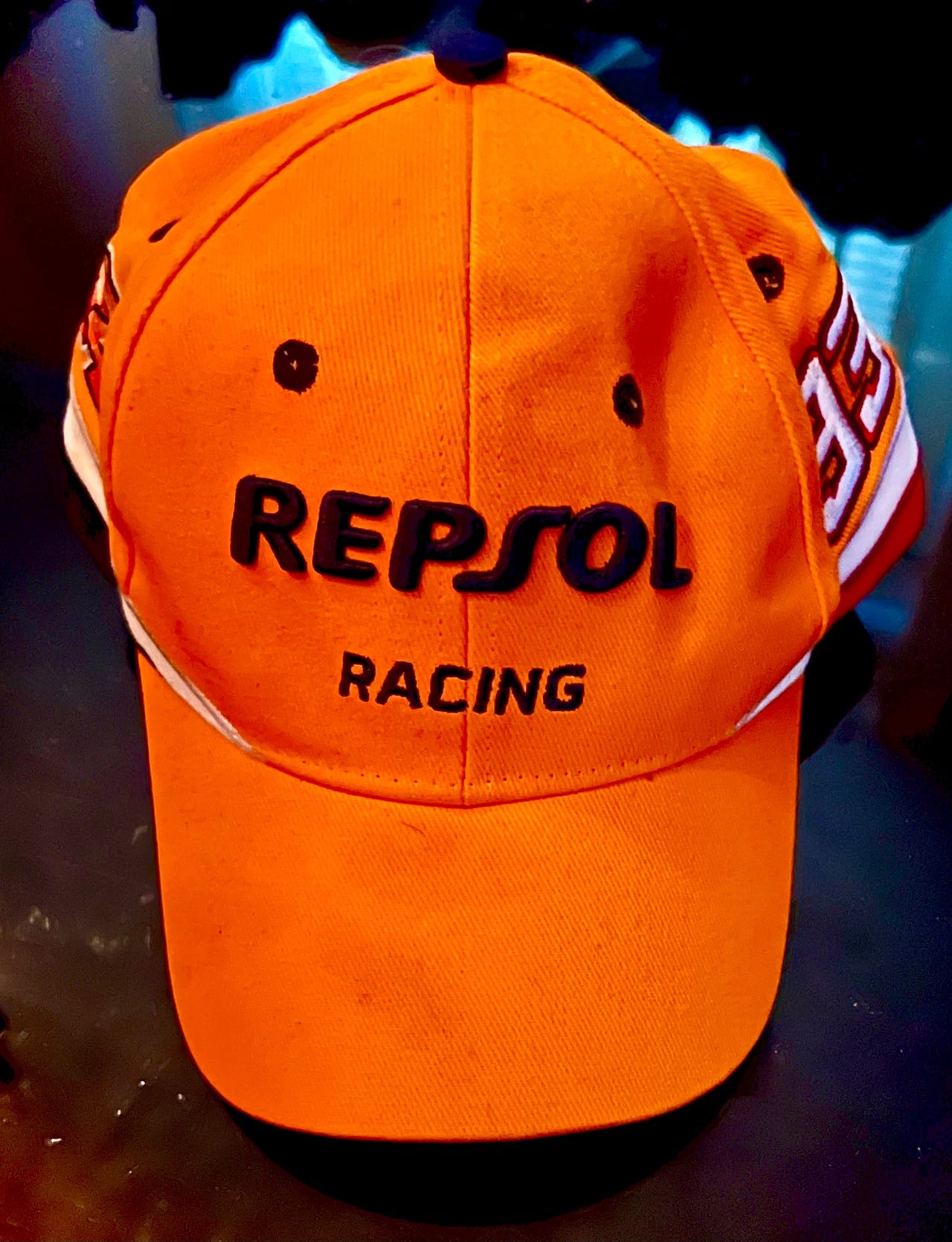 Repsol Racing Caps| Orange og svart | FINN-torget