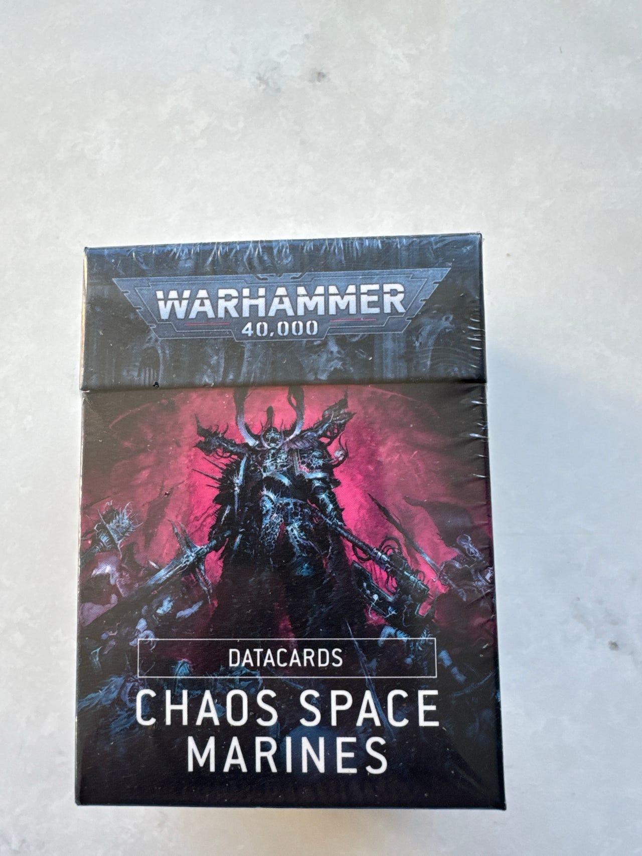 Warhammer 40k data cards chaos space marines | FINN-torget