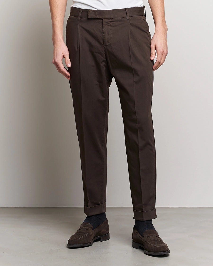 PT01 Pleated Slim Fit | FINN-torget