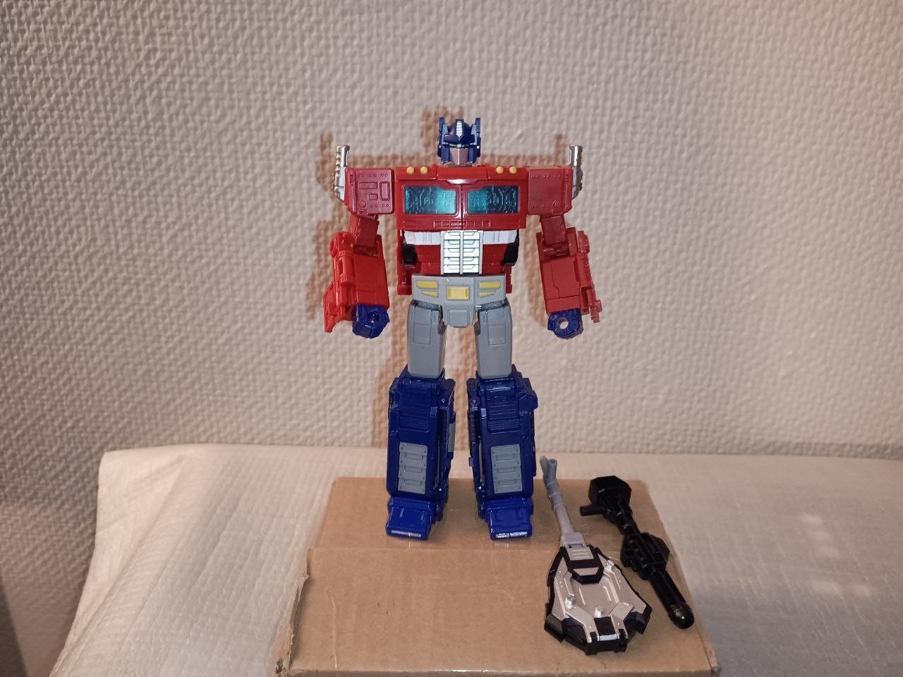 Transformers - KO - Oversized "Siege" Optimus Prime - Rundt 20 cm høy ...