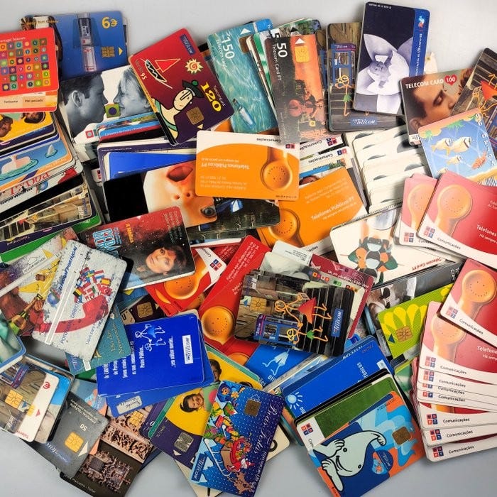 Telefonkort-samling - Telefonkortsamling - 400x telekort - Portugal ...