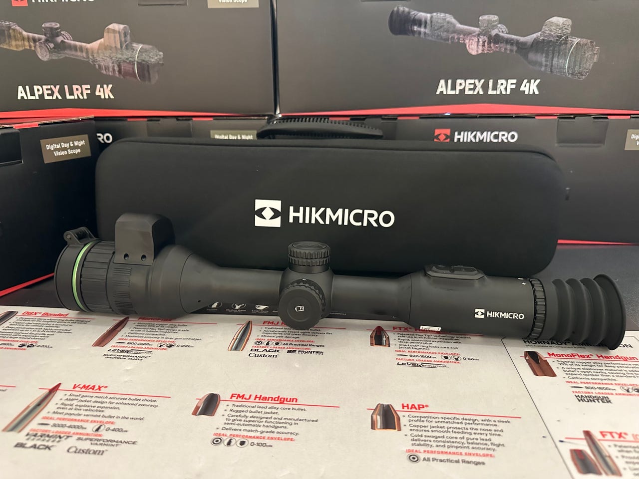 Hikmicro Alpex 4K A50EL Med avstandsmåler På lager | FINN-torget