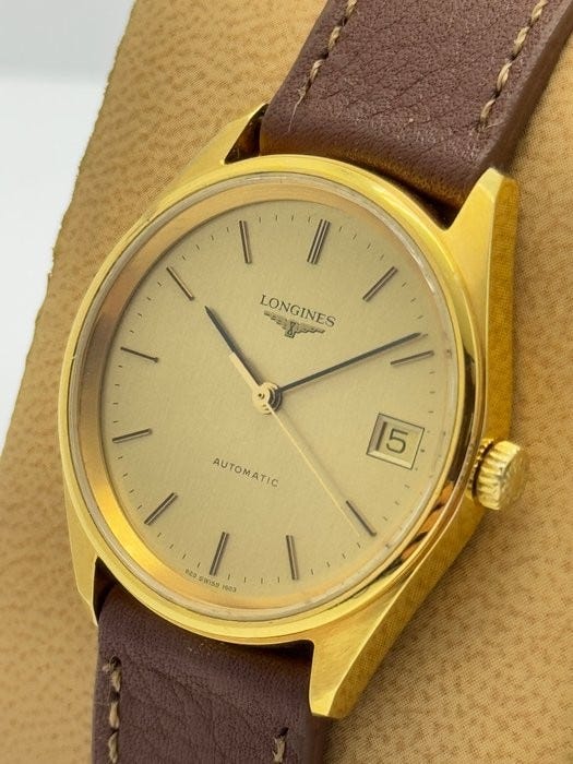 Longines - Automatic Date - Ingen reservasjonspris - 1663 - Herre - 1970-1979 | FINN-torget