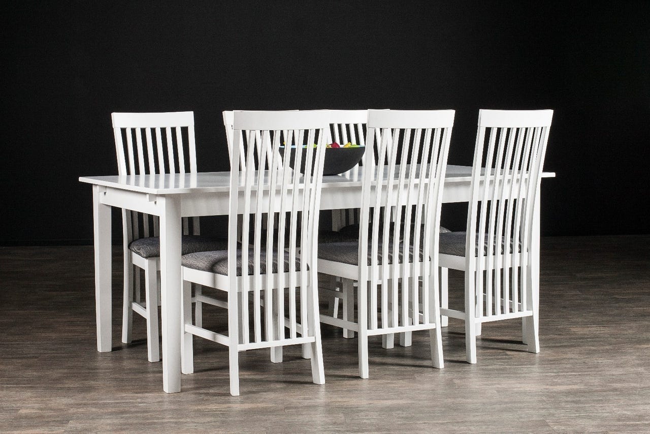 Pakkepris Vika spisebord m/6 stoler - Se Prisen ! | FINN-torget