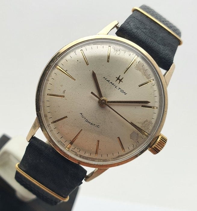 Hamilton - Automatic - 10KT Gold Filled - Ingen reservasjonspris ...
