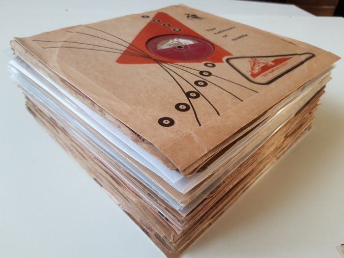 38 Rock, Pop, Jazz, o.a. Johnnie Ray, Perry Como, Bing Crosby The Ink ...