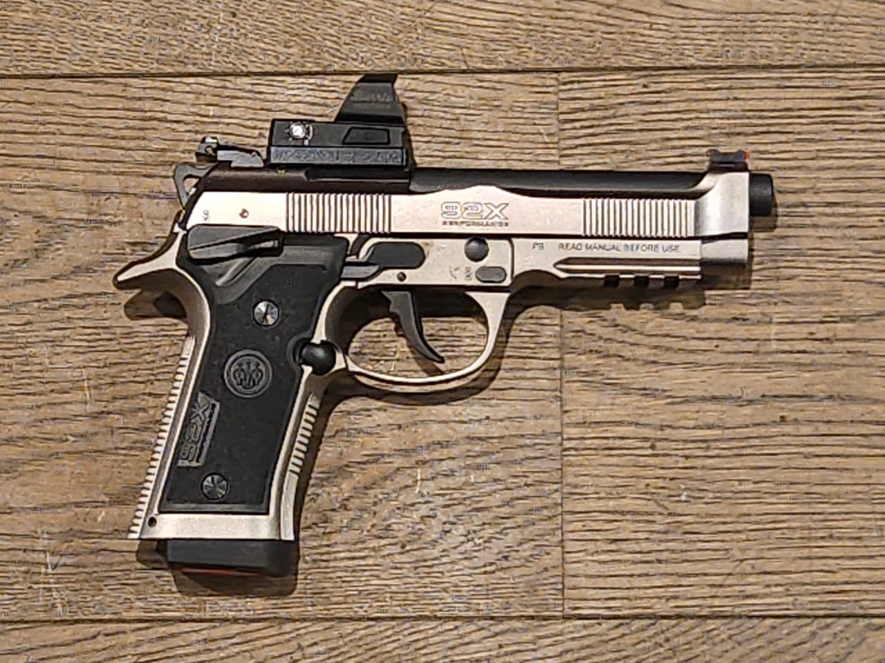 Beretta 92x Performance OR 9mm med Burris Fastfire 4 og plate. | FINN ...