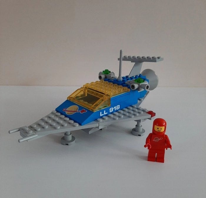 Lego Sett - 918 - Classic - Space transport | FINN-torget