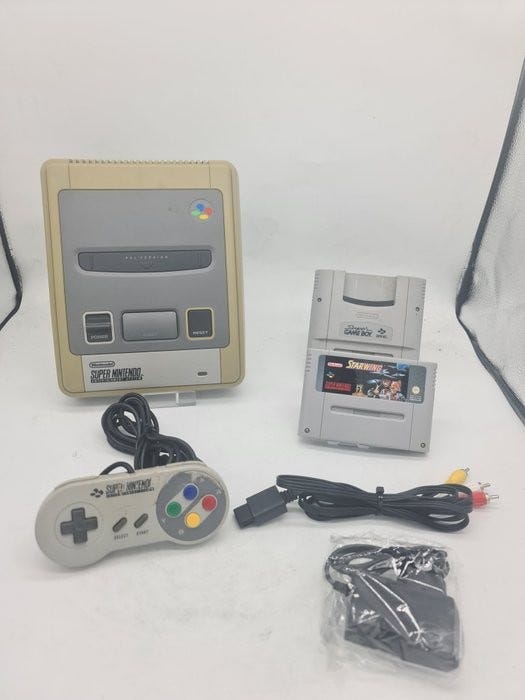Nintendo - Snes - Original Super Nintendo Console+ Super Gameboy+ ...