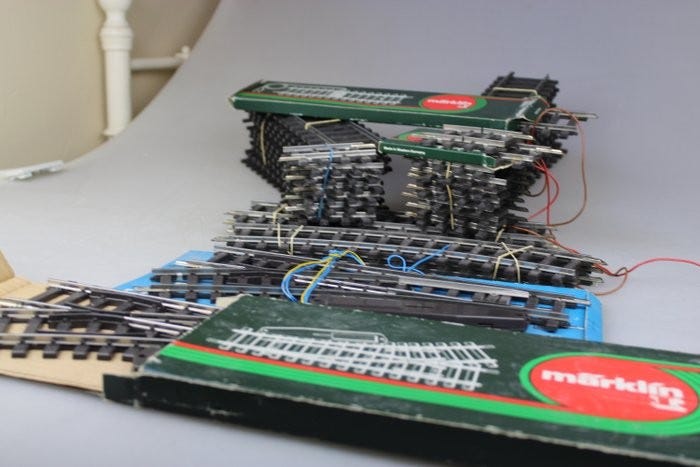 Märklin 1 - marklin 1 5900-5908-5909-5990-5962--5965 - Modelltogspor ...