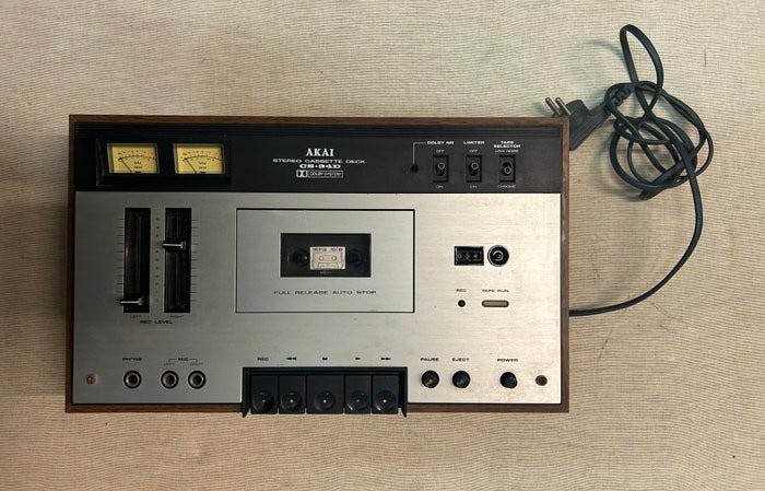 Akai - CS-34D Lydkassettspiller | FINN-torget